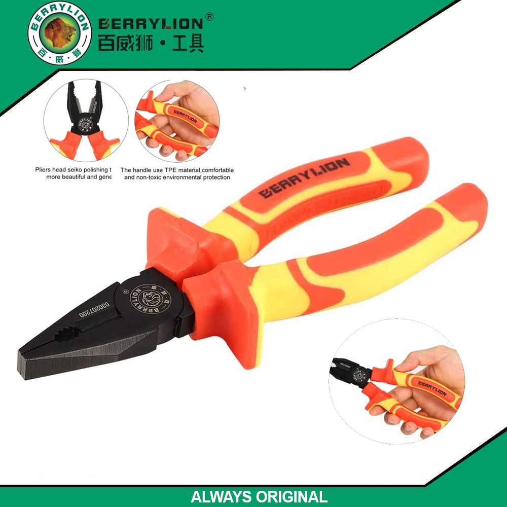 Berrylion Vde Insulated Combination Plier 1000V 8 Inch - 200Mm | Daraz.com.np