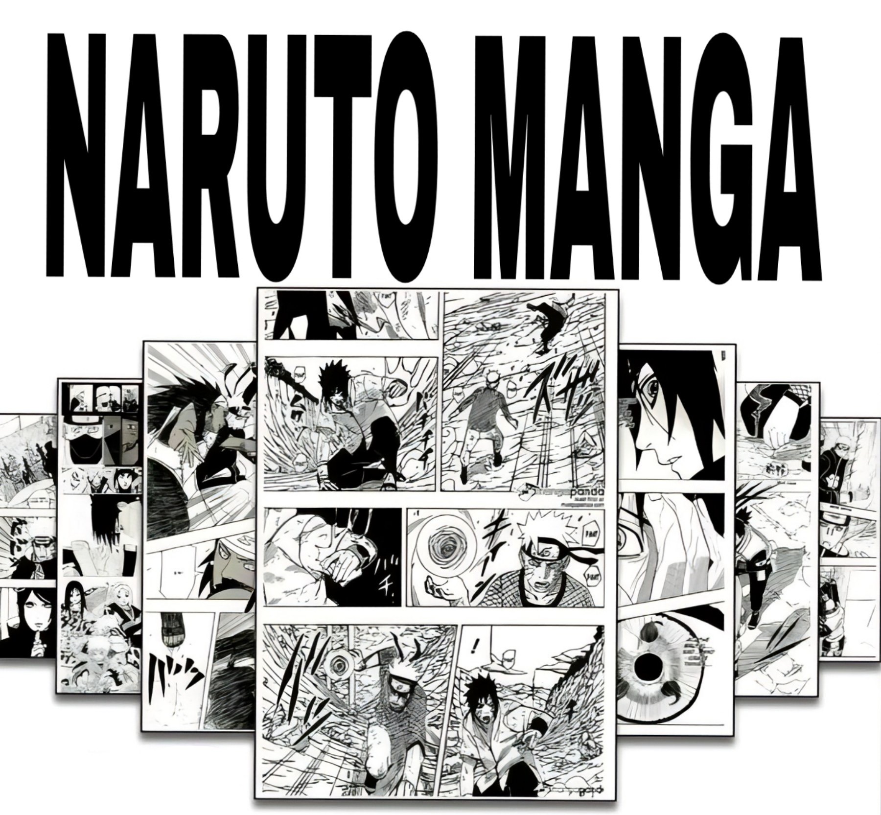 Anime Manga Posters / A4 Size / 10 Pieces/ Naruto | Daraz.com.np