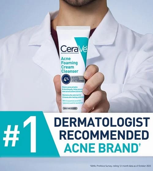 Cera V Acne Control Cleanser 237ml + Resurfacing Retinol Serum 30ml ...