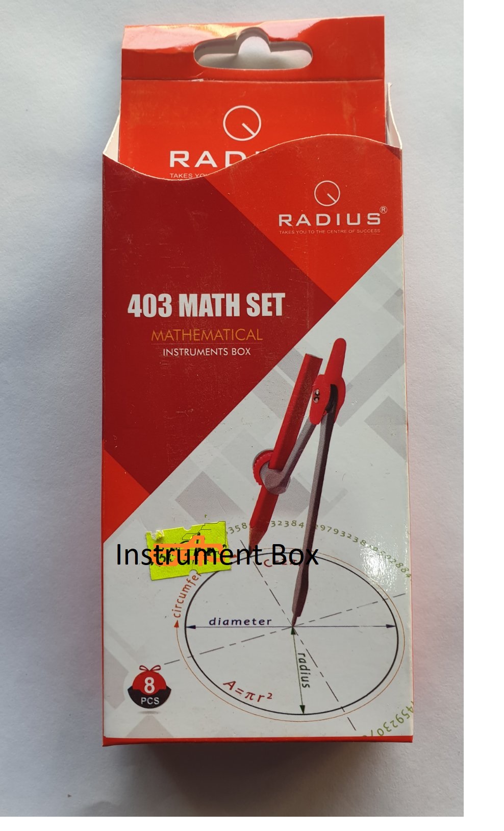 Radius 403 Mathematics Instruments set B0x/Instrument Box / Geometry ...