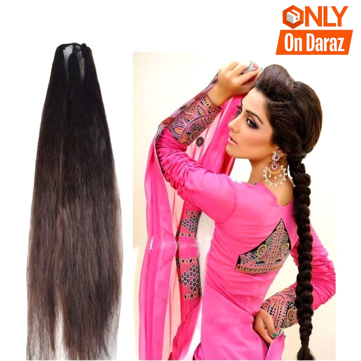 Prime Synthetic Artificial Hair Choti/Parandi For Women - 1 Pcs | Daraz ...