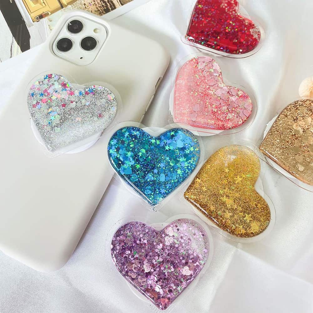 Heart Shape Pop Socket For Mobile Phone | Daraz.com.np