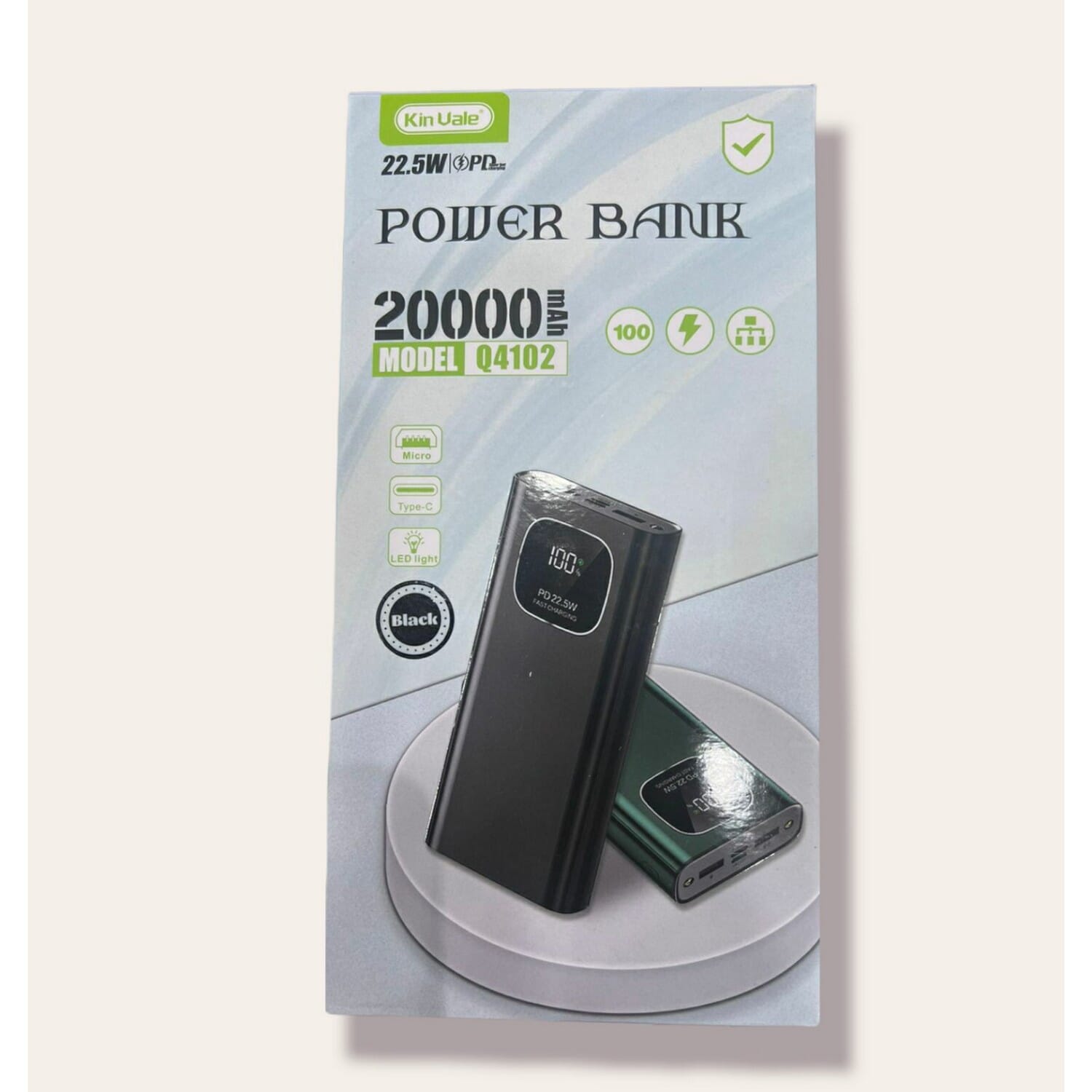 Kin Vale PD20000mah Power Bank | Daraz.com.np