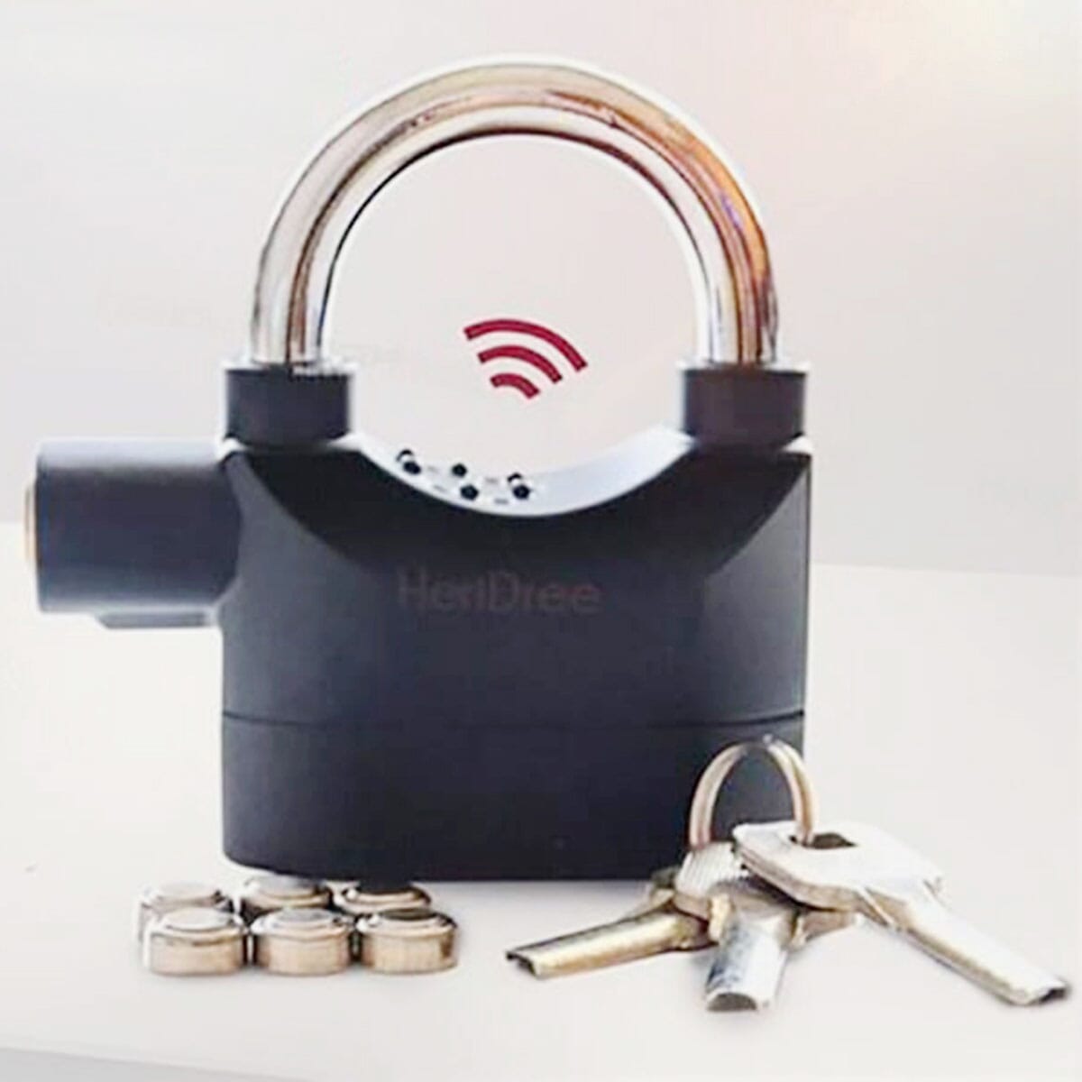 Heavy Duty Security Siren Alarm Lock System 110db | Daraz.com.np