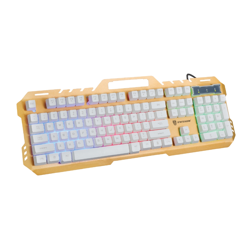 Eweadn GT5 Metal Rainbow Backlit Gaming Keyboard | Daraz.com.np