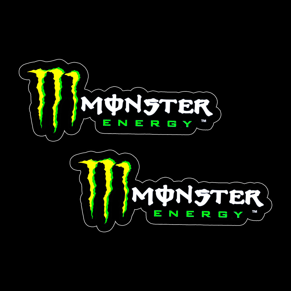 Monster Sticker Pack Water Proof 2 pcs | Daraz.com.np