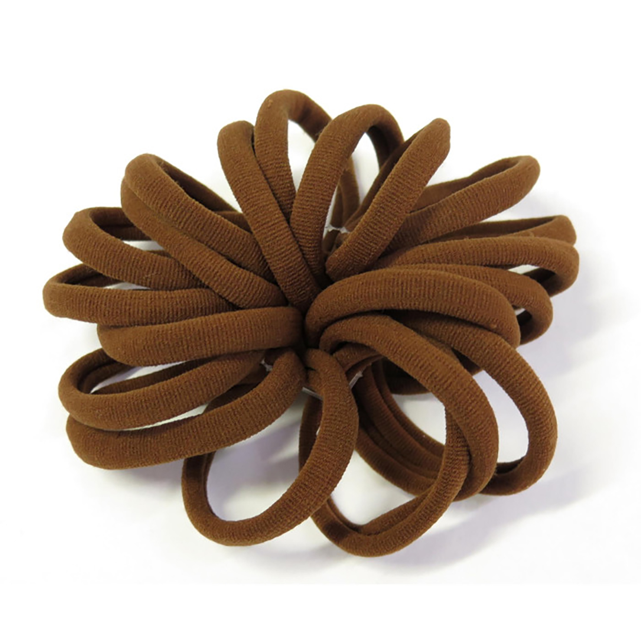250 Pcs Hair Ties Soft Premium Elastic No Damage Seamless Ouchless Soft ...