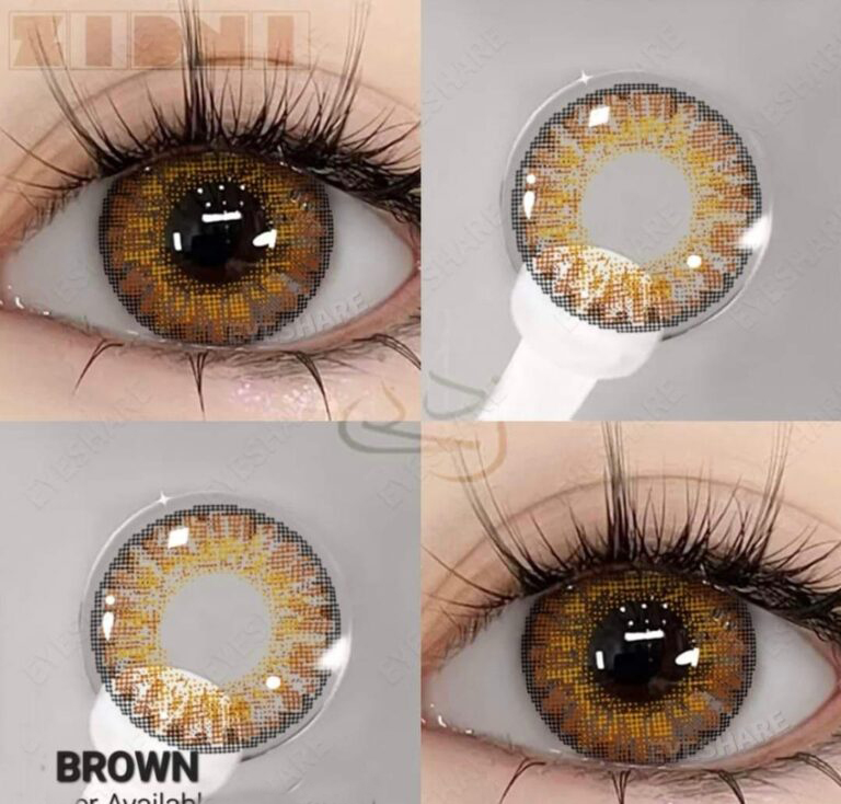 Brown color contact lens | Daraz.com.np