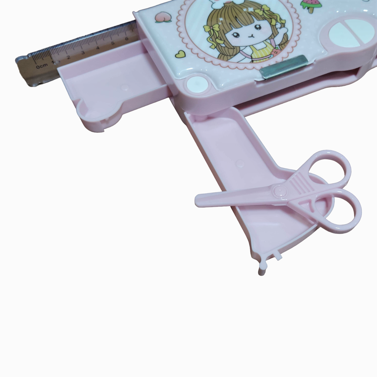 Magnetic Pen Pencil Stationery Kit Organizer Box with Multiple Separate ...