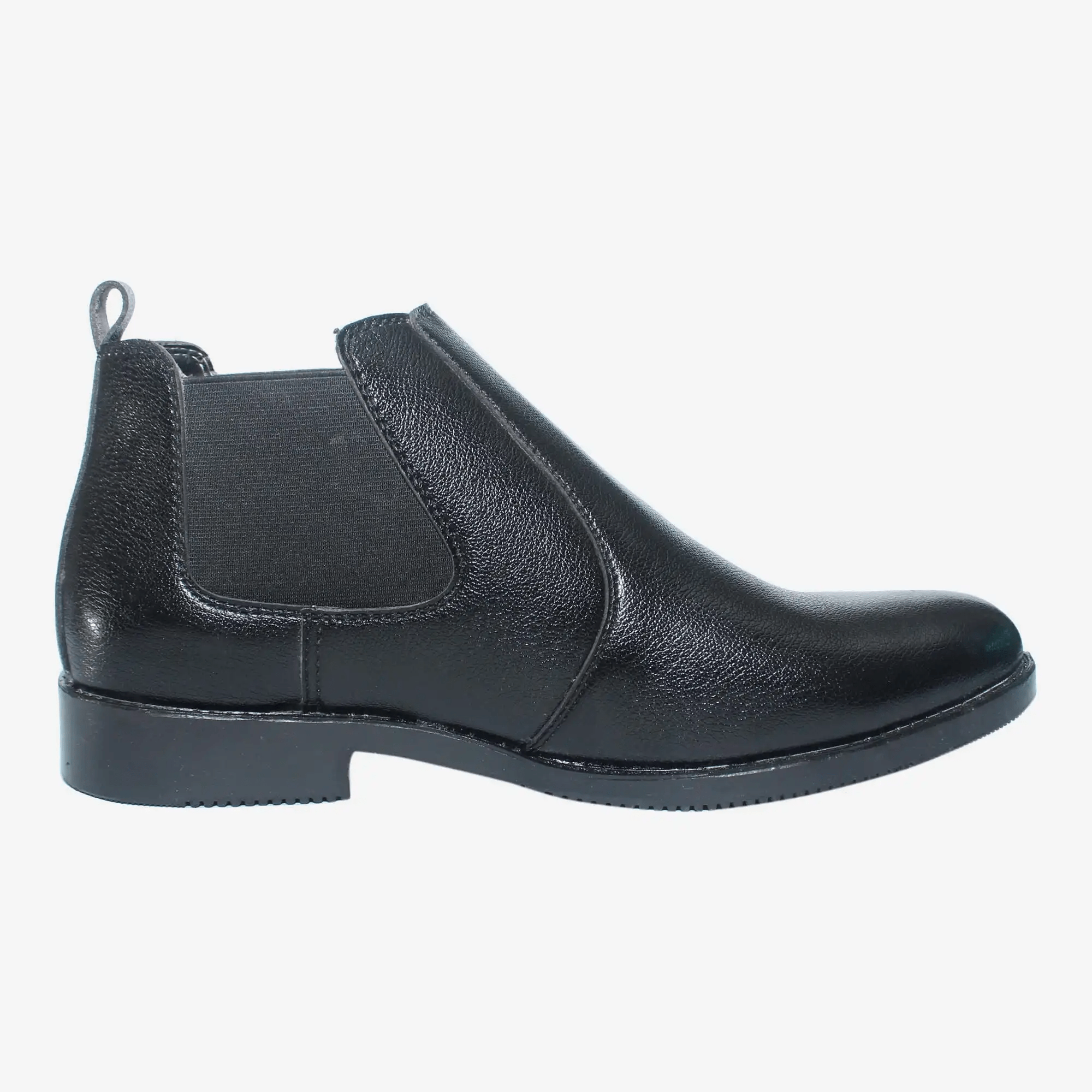 Black Leather Ankle Boots For Men | Daraz.com.np