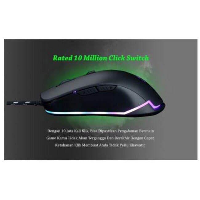 Imperion M420 Crossbow Wired Gaming Mouse 6 Buttons 6400DPI And Built ...