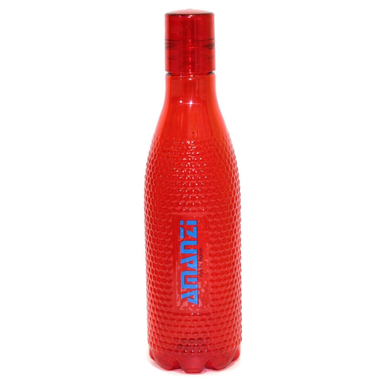 Red Amanzi Stylo Transparent Plastic Water Bottle 1000ML | Daraz.com.np