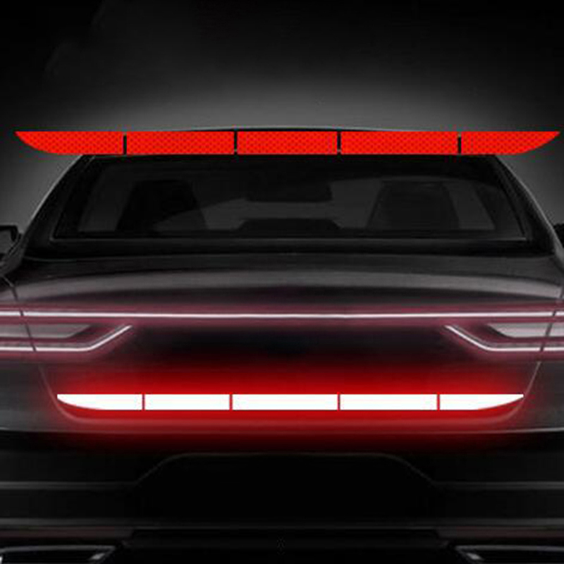 Reflector Sticker Car Adhesive Reflective Tape Reflex Exterior Warning ...