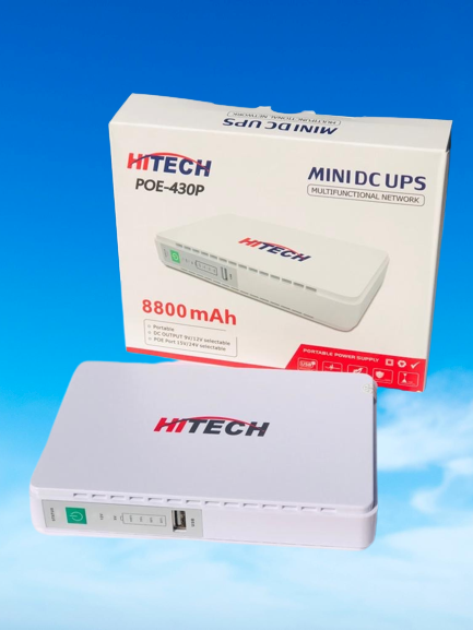 Router Backup Upto 8 Hours Mini Portable Modem Router Ups Poe Dc Wifi