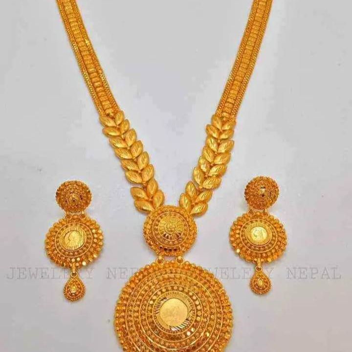 Gold Plated Rani haar set | Daraz.com.np