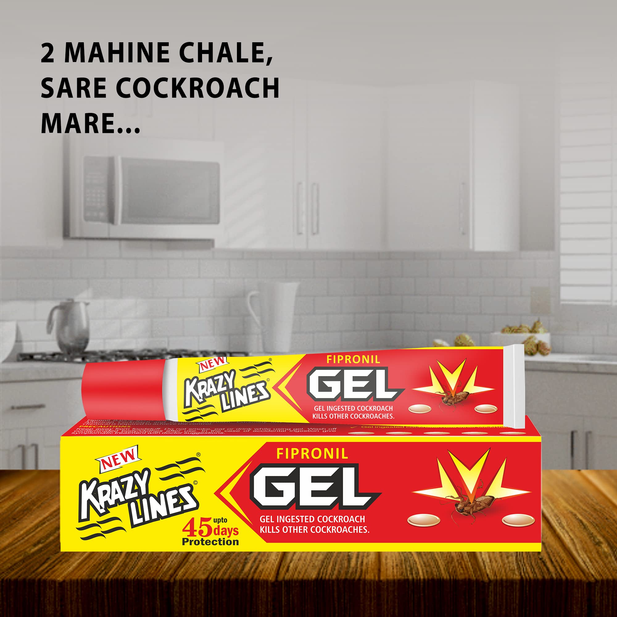Krazy lines Gel, 20g ,cockroach Killer Gel | Daraz.com.np