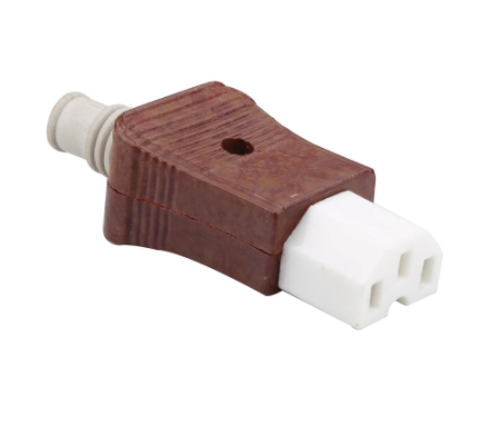 250V 16A AC Socket 3 Pin Plug Power Cord High Frequency Ceramic Plug ...