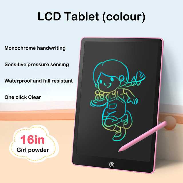 16 Inch LCD Writing Tablet, Erasable | Daraz.com.np