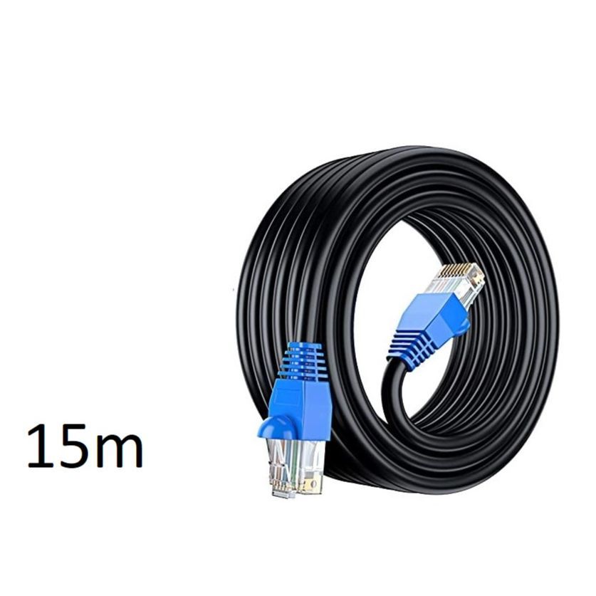 Outdoor Waterproof Cat6 Utp Cable, Ethernet wire Lan/network Cable 15M ...
