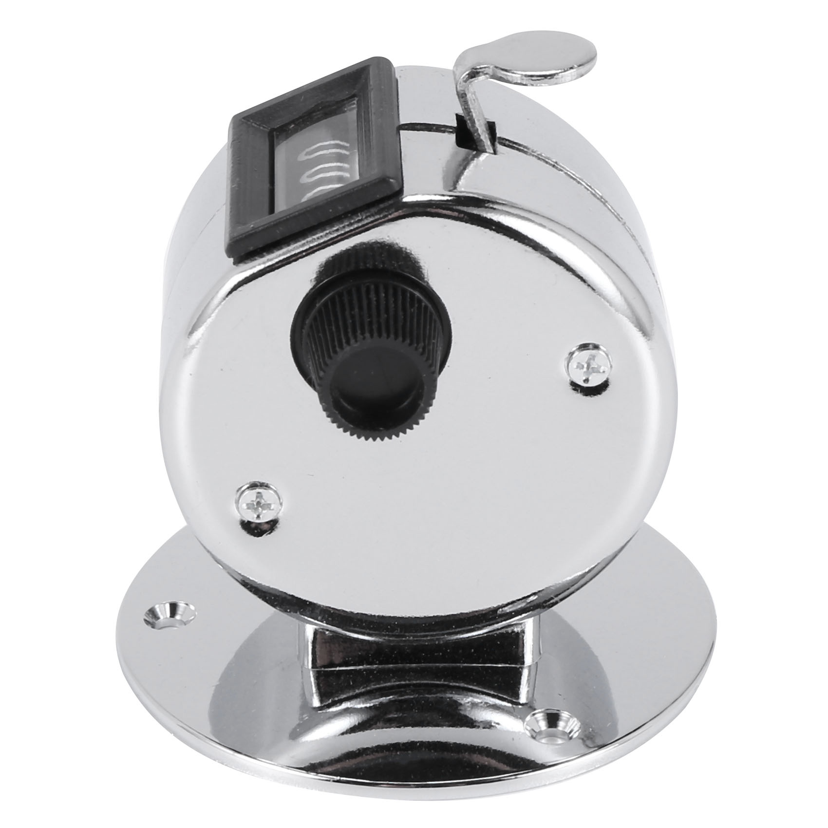 Round Base 4 Digit Manual Hand Tally Mechanical Palm Click Counter ...