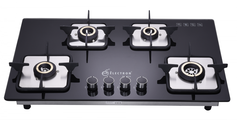Electron Glass Hobb Stove 4 Burner - Slim Line XY 475 | Daraz.com.np