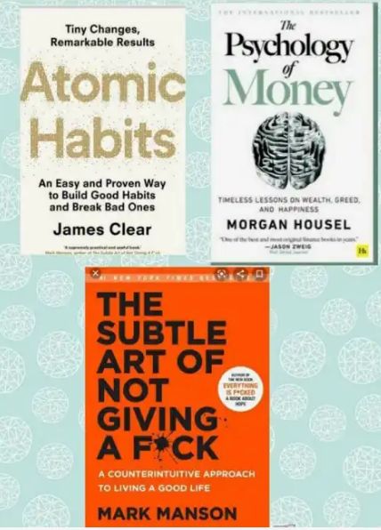Atomic Habit The Psychology Of Money The Subtle Art Of Not Giving