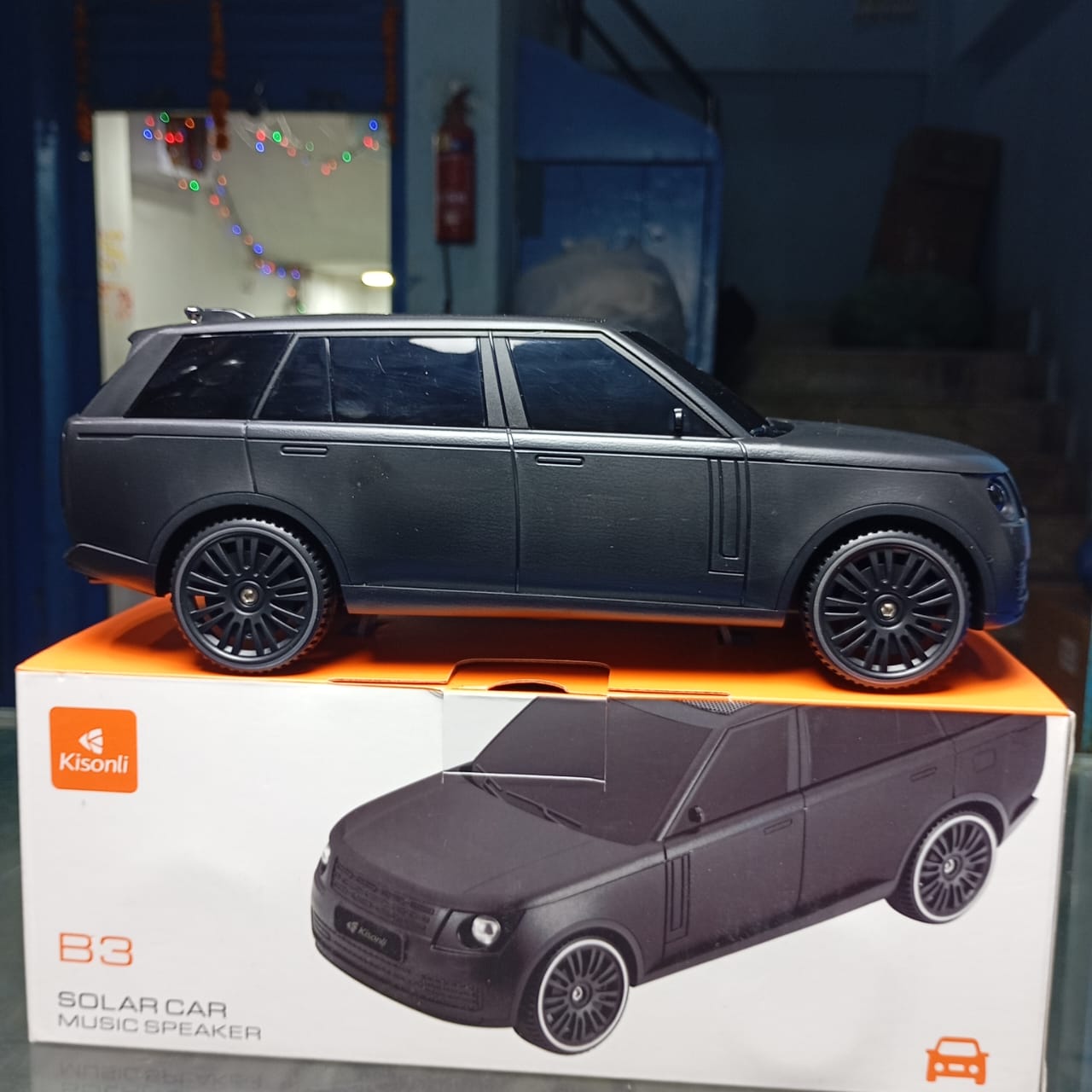 Luxury Car Design Portable Bluetooth Speaker - Solar Powered, Full ...