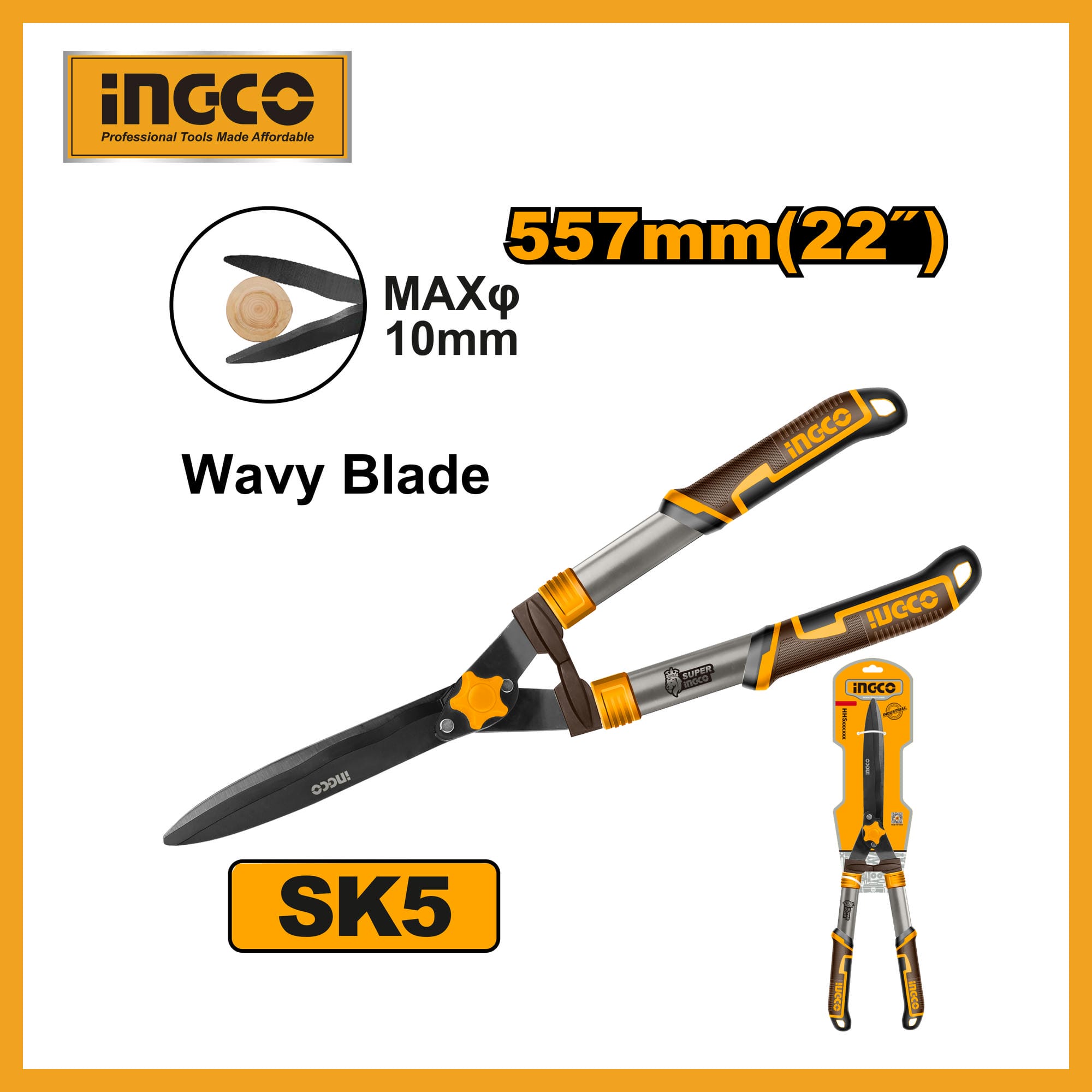 Ingco New 22" Hedge Shear HHS6301 | Daraz.com.np