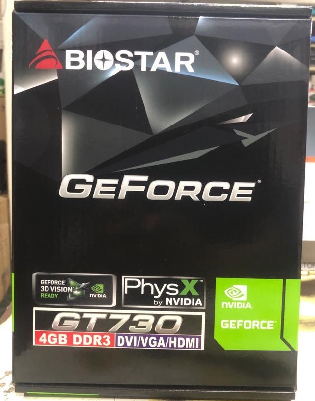 Biostar NVIDIA GeForce GT730 GPU 4GB Graphic Card | Daraz.com.np