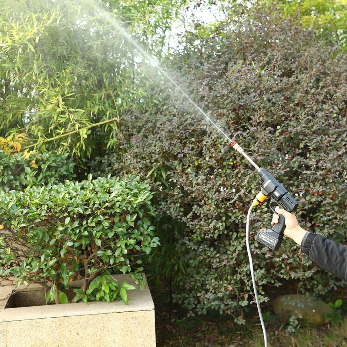 High Power Car Washing Guns Wireless Rechargeable Car Washer Gun ...