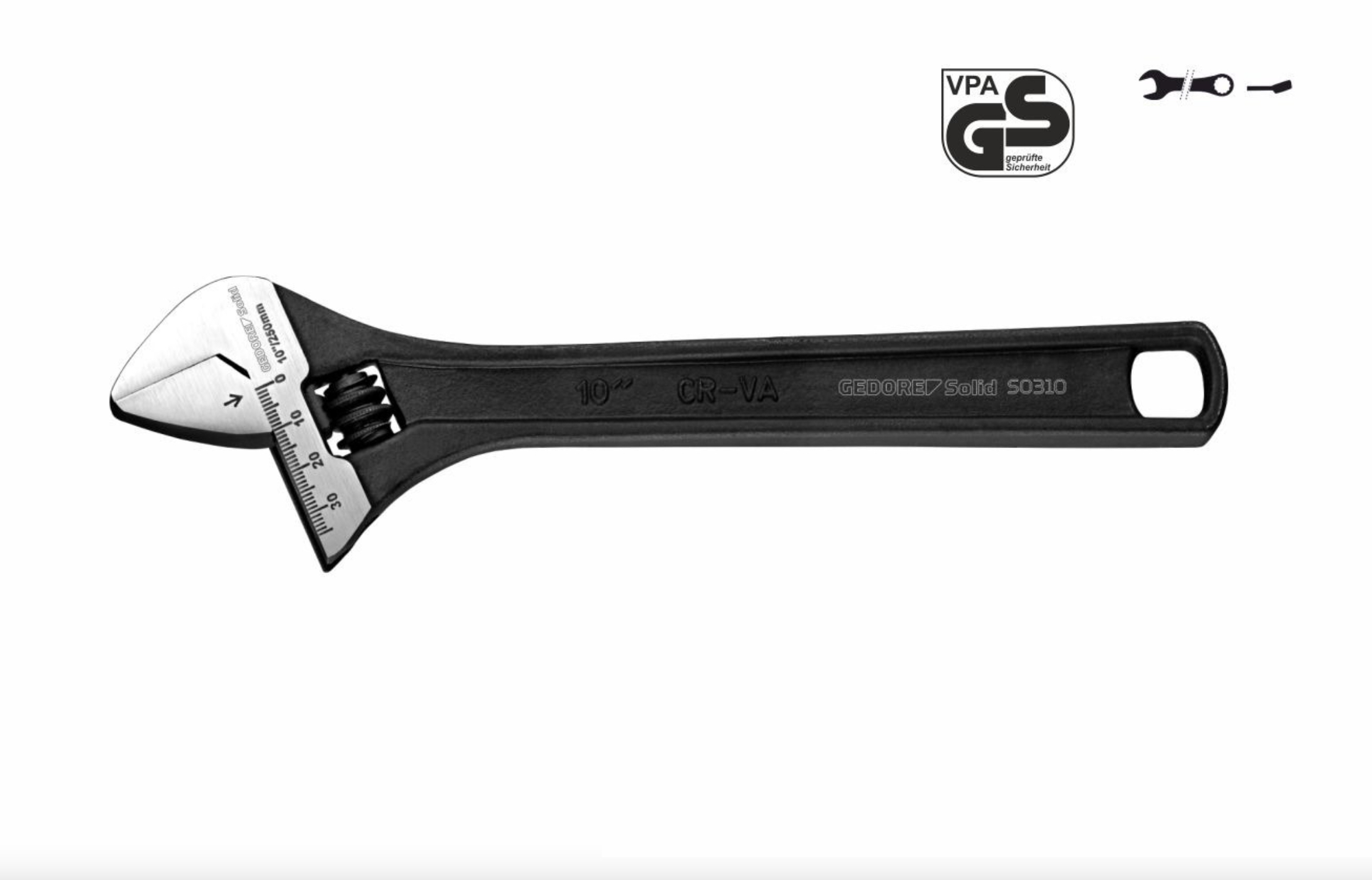 GEDORE SOLID - Adjustable Wrench Phosphated (12 inch) (300mm) | Daraz ...