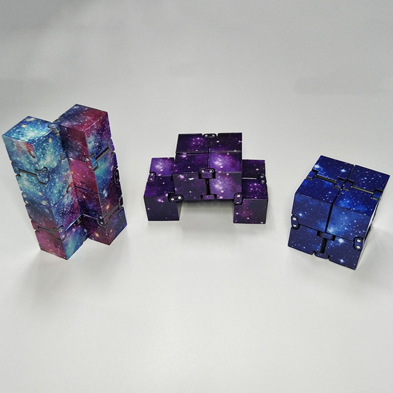 Auspic Sensory Infinity Cube Stress Fidget Toys For Autism Anxiety ...