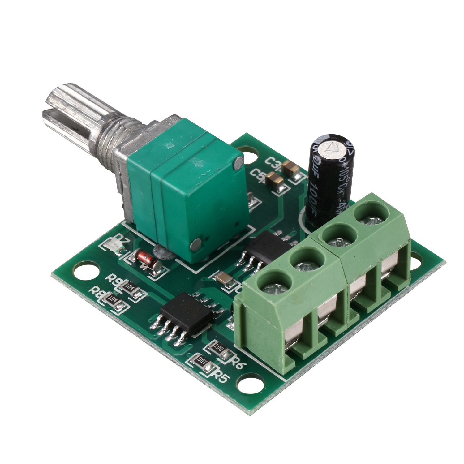 Voltage DC 1.8V 3V 5V 6V 12V 2A Motor Speed Controller PWM Adjustable Switch | Daraz.com.np
