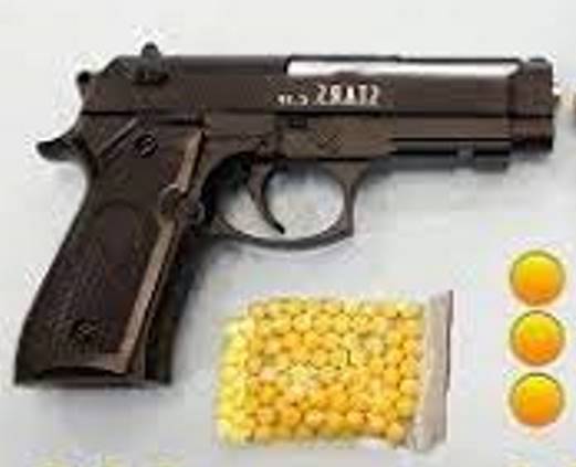 1 Packet 6 MM Plastick Bullet For Fake Gun (Best For Aim Practice For ...