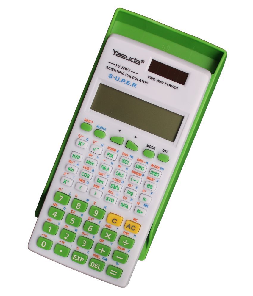 Fx911W/YS11W/911 Scientific Calculator, Dual Power, AA Battery | Daraz ...