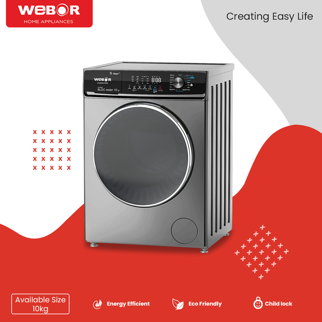Webor 10Kg Inverter Washing Machine | Daraz.com.np