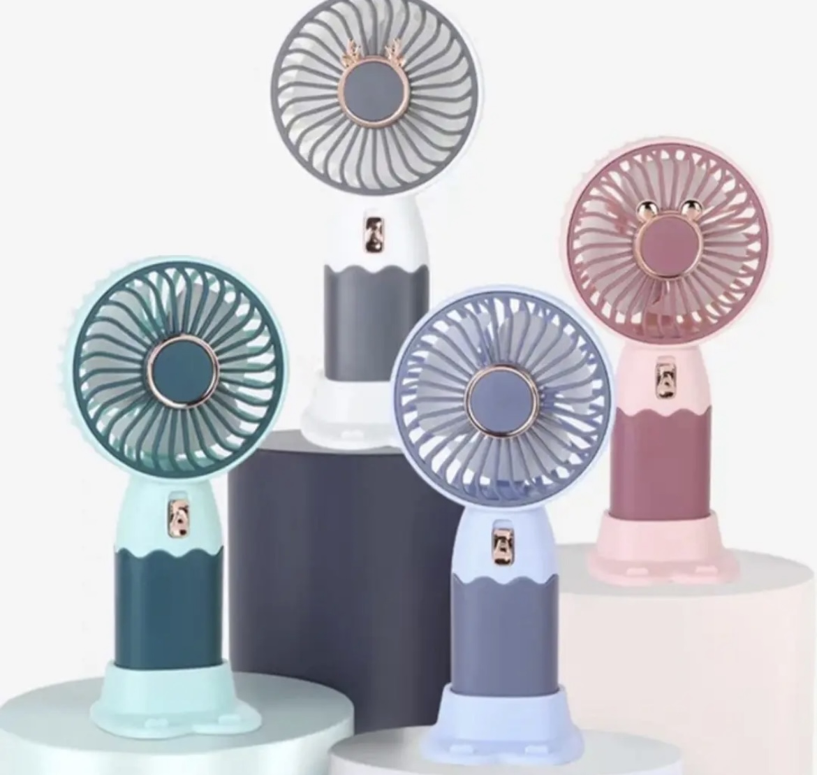 Portable Mini Hand Fan With Changing Cable | Daraz.com.np