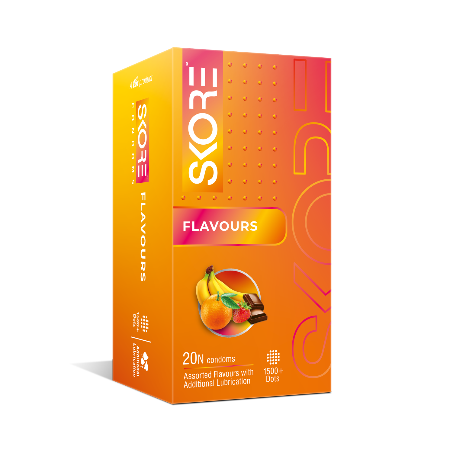 Skore Flavored and Not Out Condoms of 20s ( Pack of 2 ) | Daraz.com.np