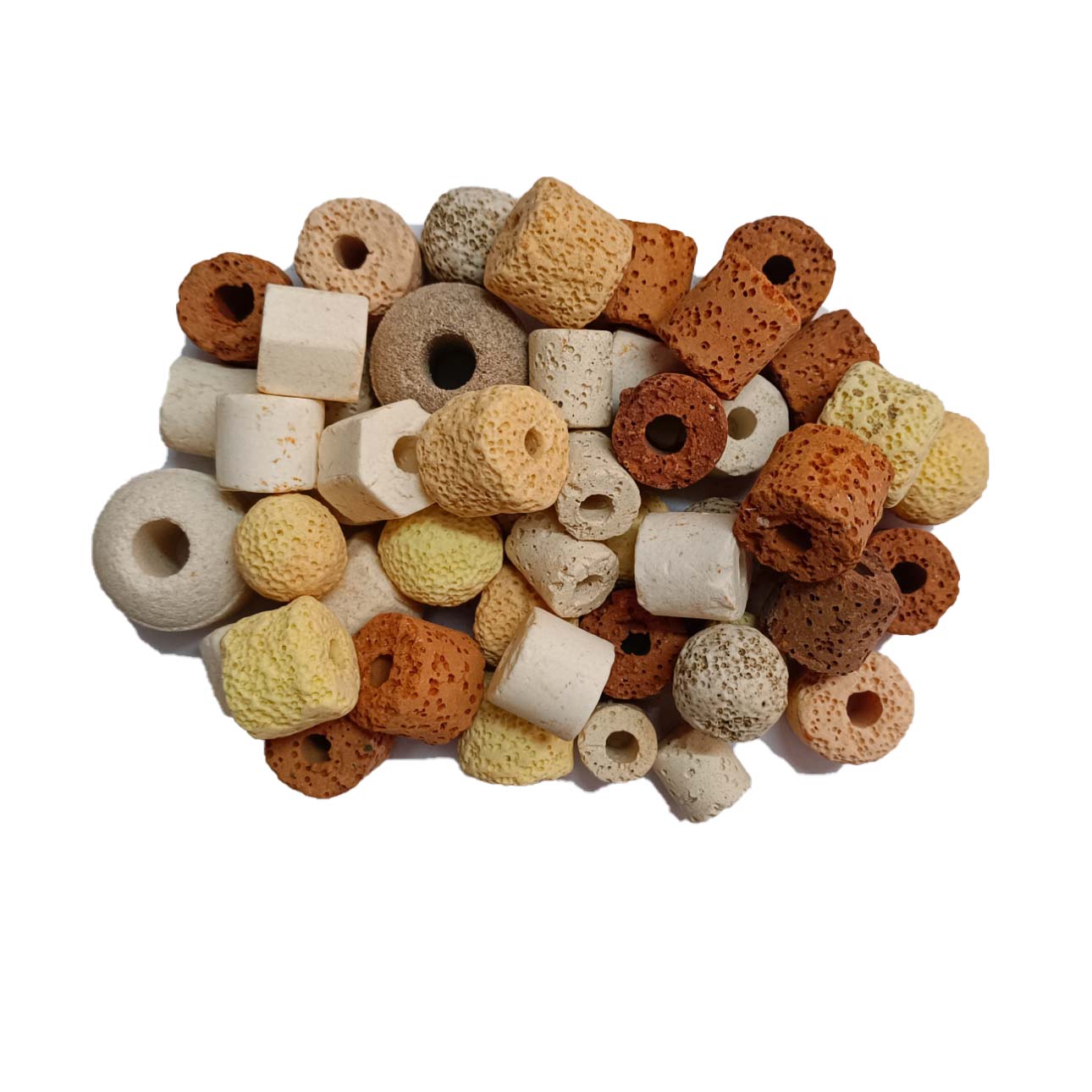 Mix Bio Ring Ceramic Ring Filter Media Fish Tank Aquarium Filtration ...