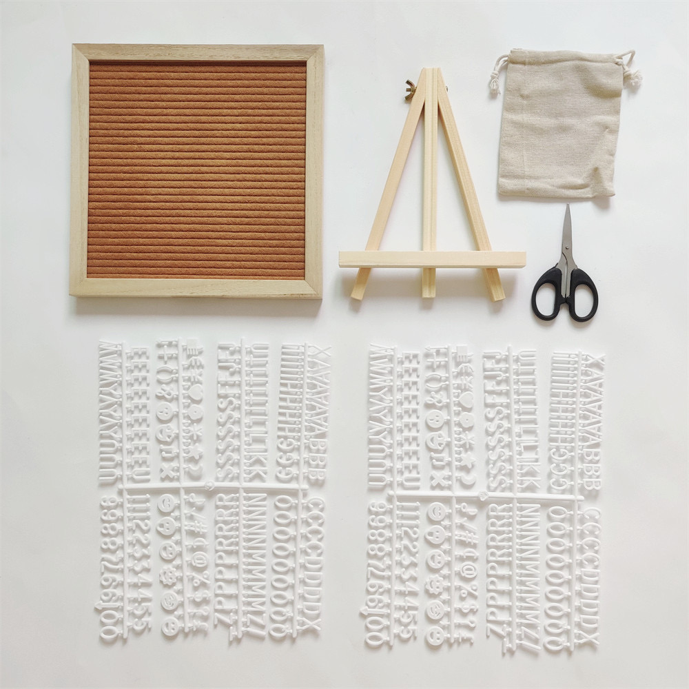 CozyKids - Wooden Custom Felt Letter Message Board | Daraz.com.np