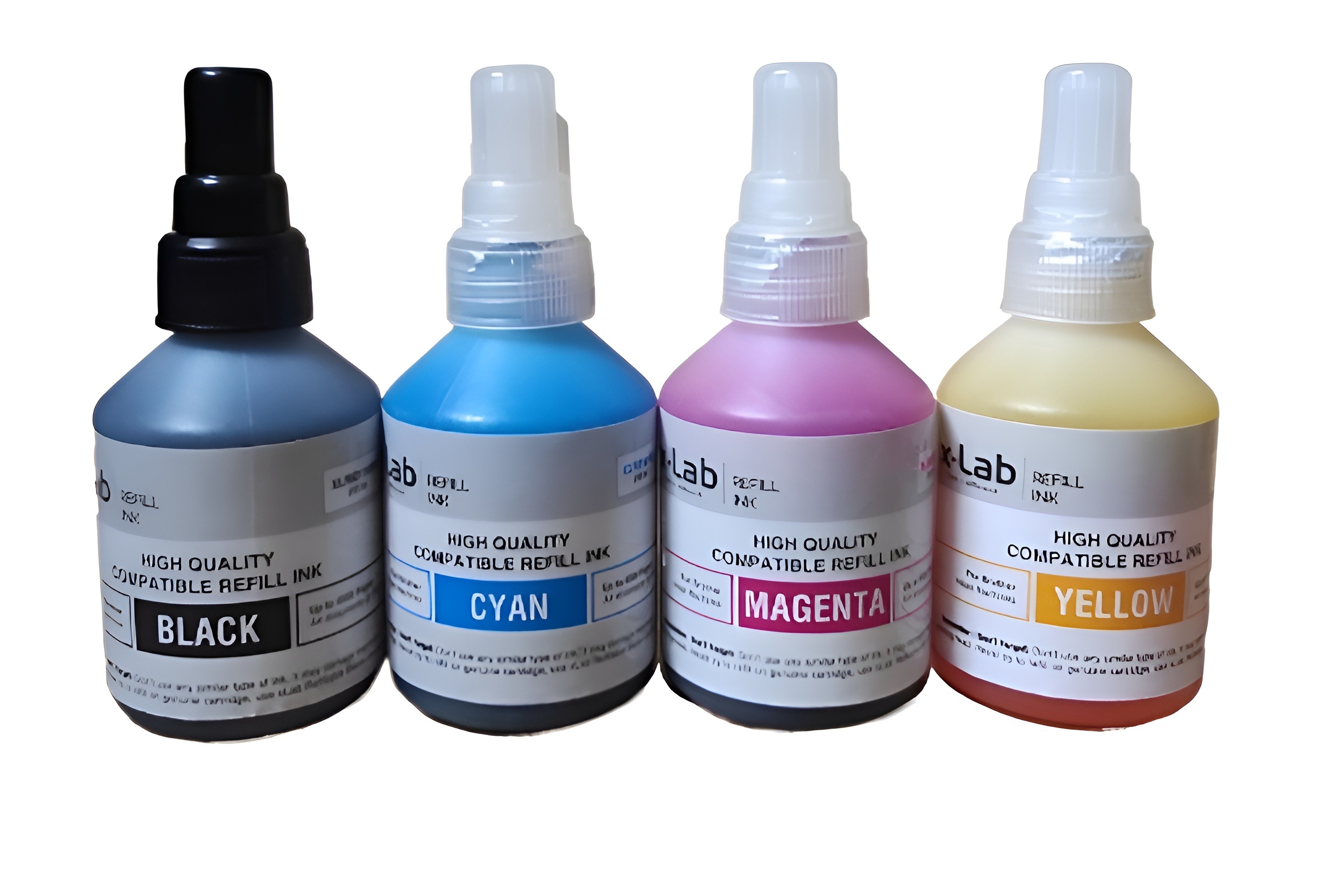 Xlab Compatible Ink For Brother Printer Cyan, Magenta, Yellow And Black ...
