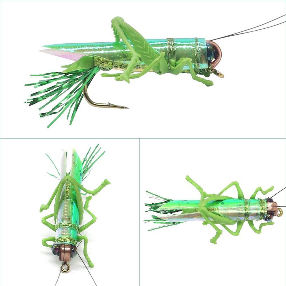 2023 Bass Lure Insect fishing lures squid Fishing Tackle grasshopper ...