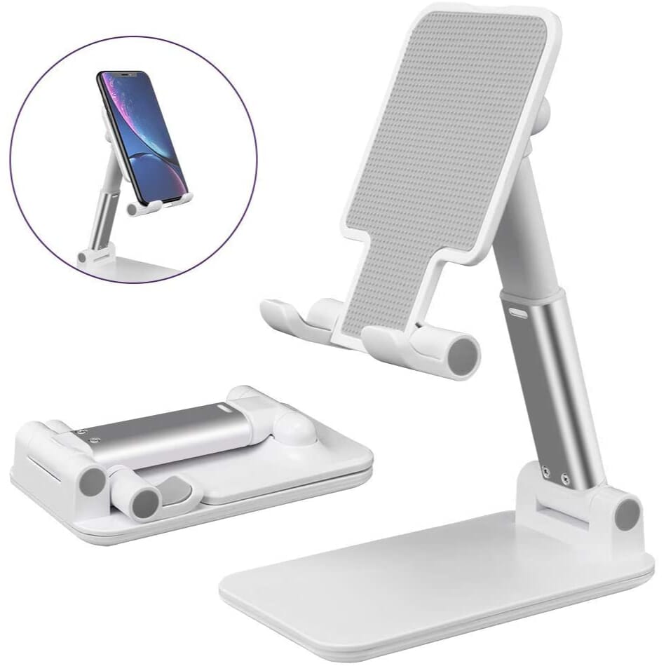Universal Desk Phone/Tablet Holder | PVC Material Sturdy Universal ...