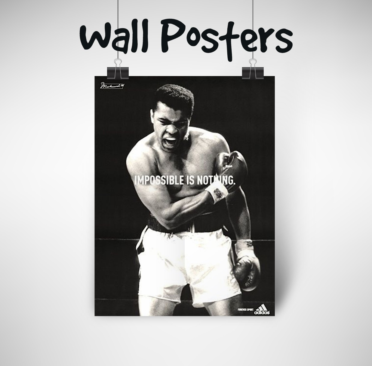 Muhammad Ali - Motivational/Inspirational Wall Poster |Exclusive ...