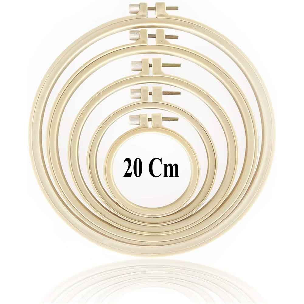 20 Cm Embroidery Plastic Frame/Ring/Chakka/Hoops For Embroidery Hoops ...