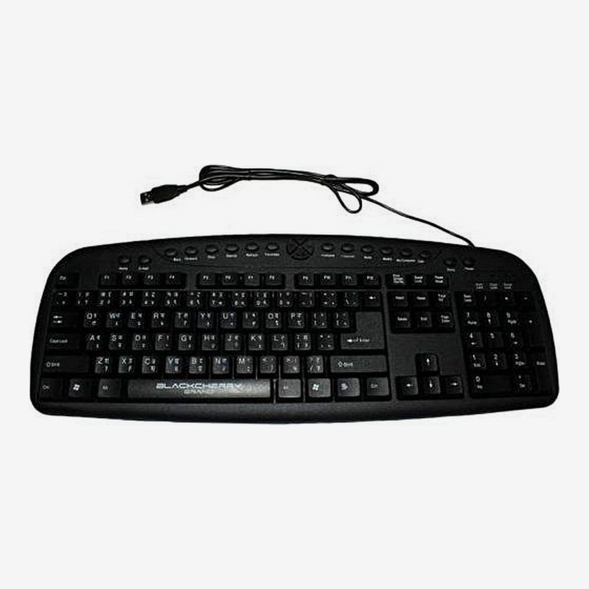 Multimedia Wired USB 107 Keys Keyboard | Daraz.com.np