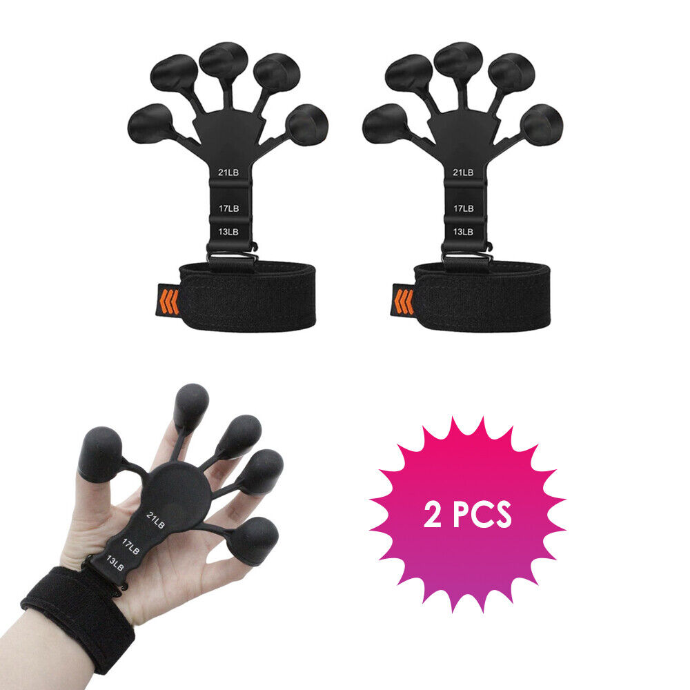 6 level Finger And Forearm Exerciser, Wrist Training Exerciser Hand ...