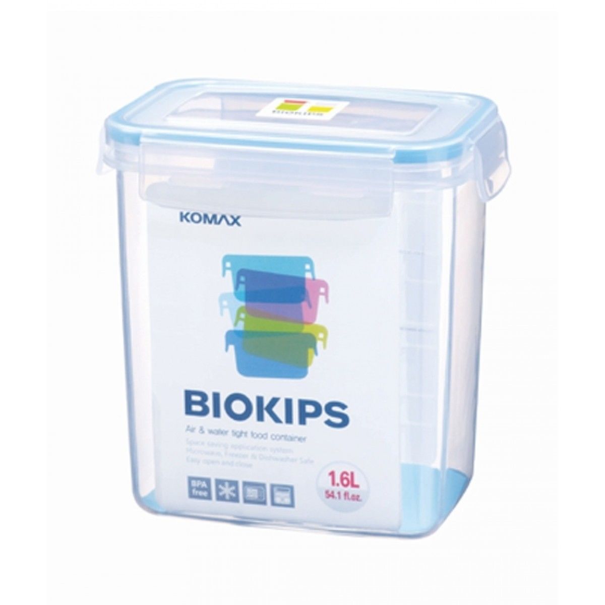 Komax Biokips Plastic Food Storage Rectangular 1.6L | Daraz.com.np