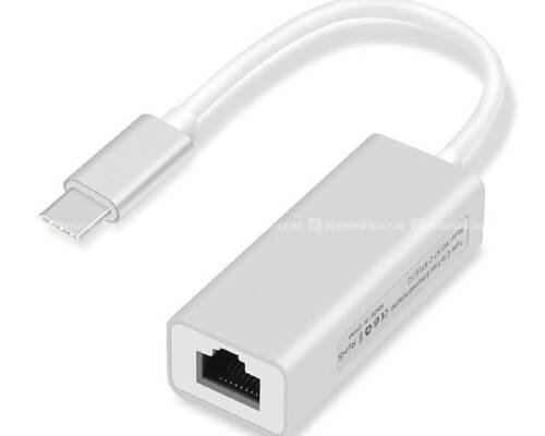 USB 2.0 Type C to RJ45 Ethernet LAN Network Adapter | Daraz.com.np