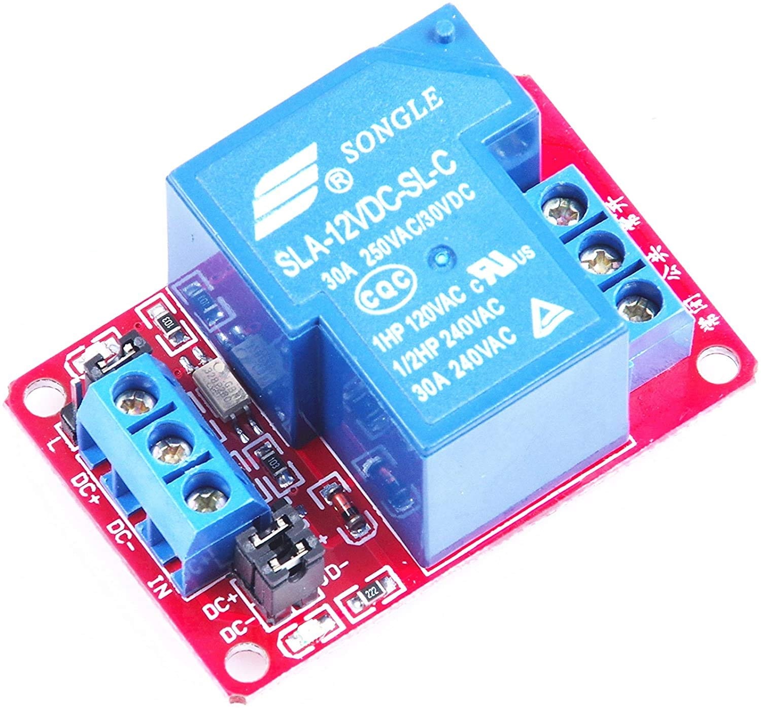 Relay Module 1-channel 12V, 30A | Daraz.com.np